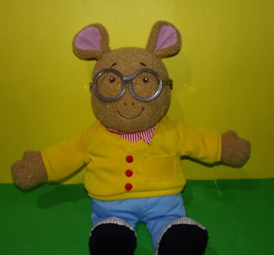 1996 Playskool Vintage Talking Arthur Plush Toy Doll 16" Tall PBS ...