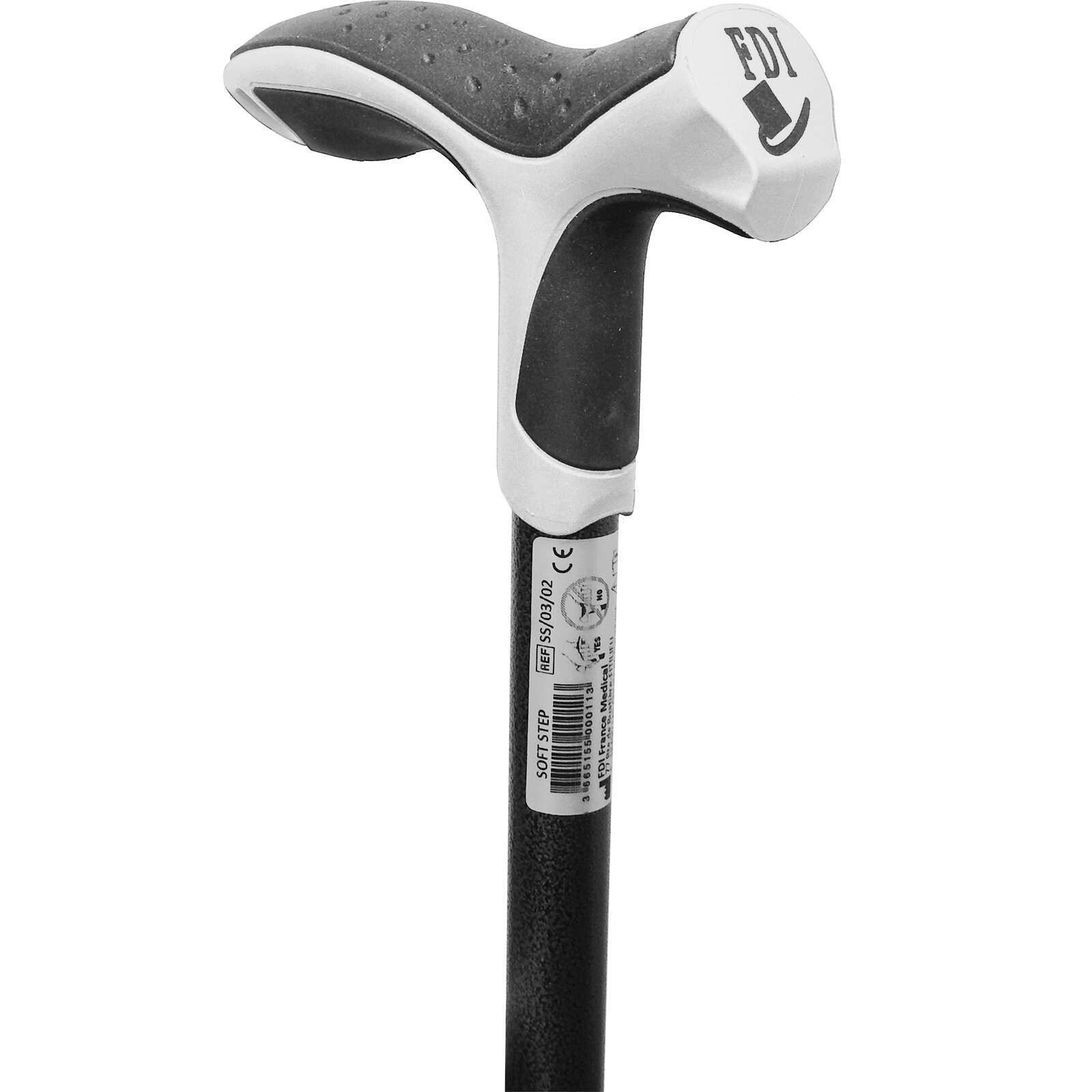 FDI Premium Soft Step Lightweight Aluminium Comfort Grip Walking Stick Cane UK | eBay