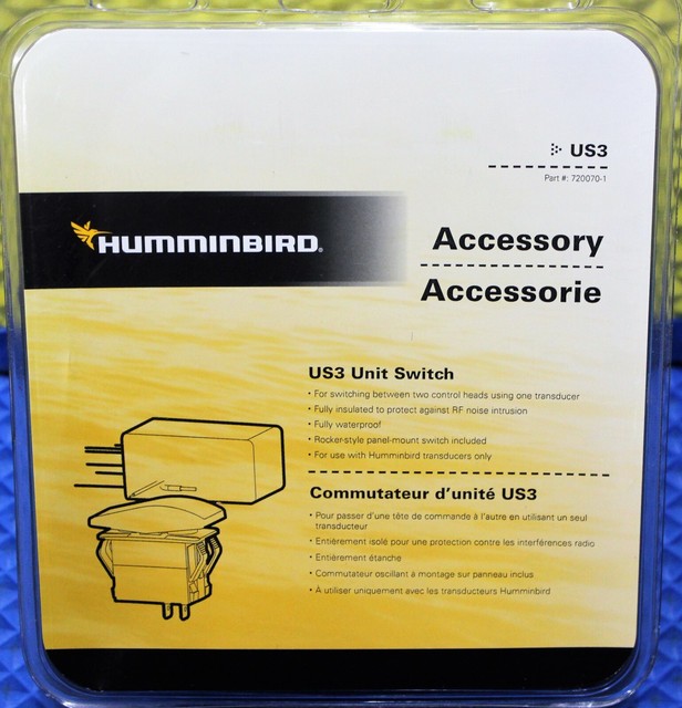 Humminbird Us3 Us 3 Unit Switch 720070-1 For Two Units One Transducer ...