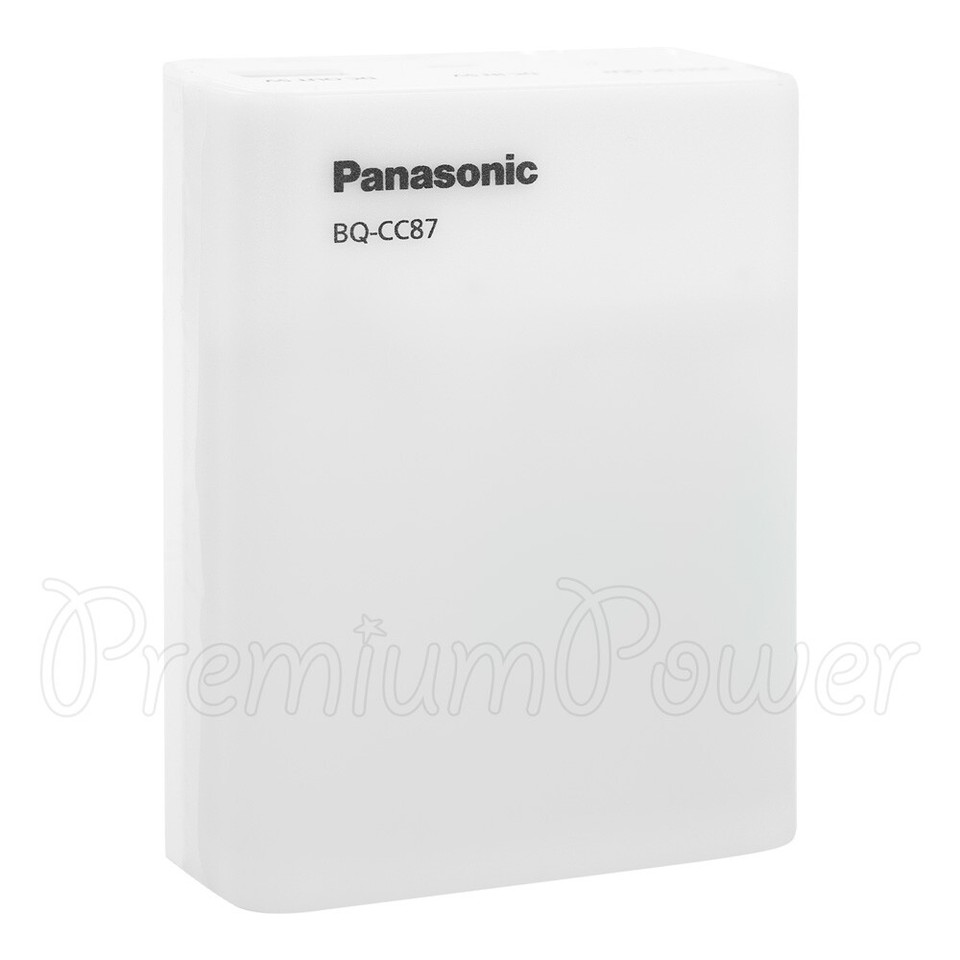 Panasonic eneloop BQ-CC87 Charger USB Input & Output Quick for AA & AAA ...