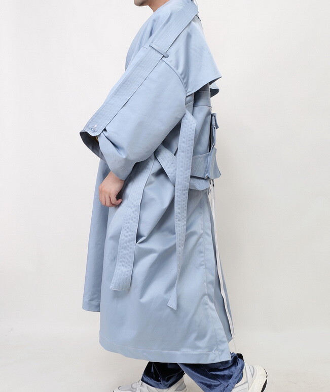 Mens Cyberpunk Overcoat Urban Outdoor Techwear Yama Style Coat Japanese ...