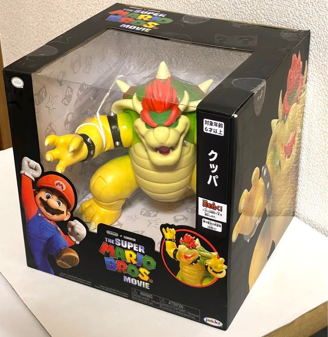 The Super Mario Bros. Movie Bowser Koopa Action Figure DX Game Anime ...