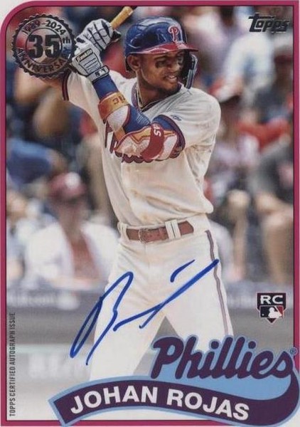 2024 Topps Series 1 - 1989 Topps Baseball Autographs #89BA-JRO Johan ...