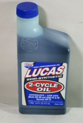 Lucas 10120 Semi Synthetic 2-Cycle Oil 16 oz | eBay