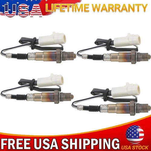4PCS Upstream+Downstream Oxygen Sensor For 2004-2008 Ford F-150 4.2L 4 ...