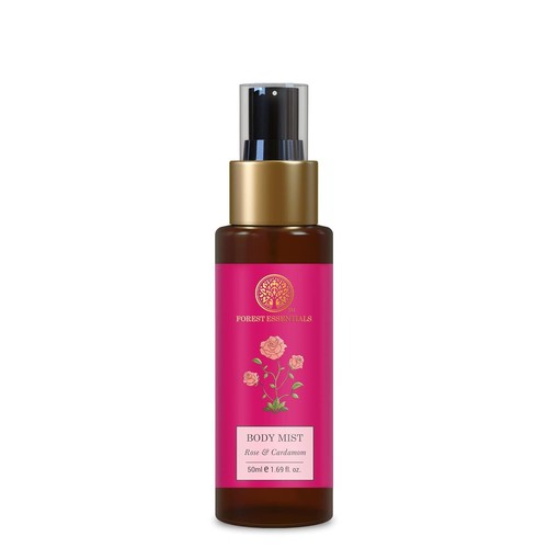 Forest Essentials Body Mist Rose And Cardamom 50ml | eBay