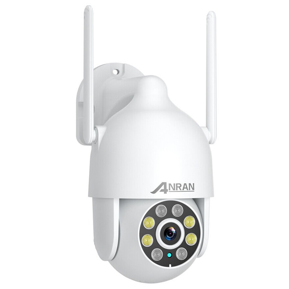 ANRAN 2K Wireless Home Security Camera Outdoor PTZ 360° WiFi Home IR 2 ...