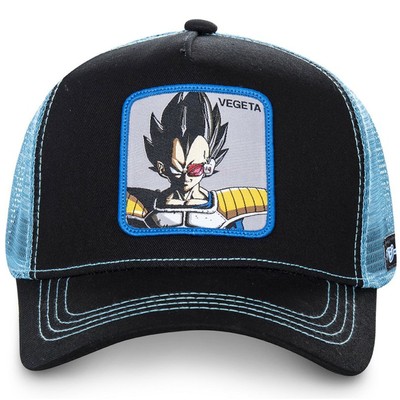 Capslab Vegeta VEGB Dragon Ball Z Trucker Snapback Baseball Hat Cap ...