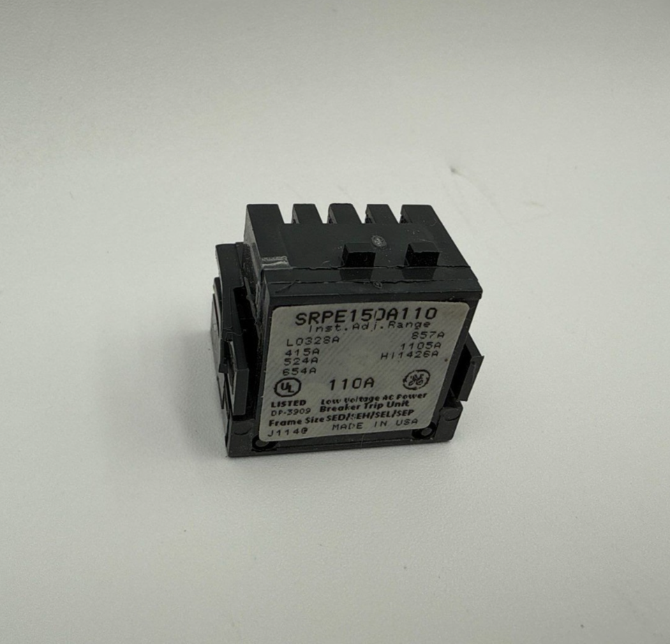 GE SRPE150A110 Rating Plug 110A SRPE150 110 Amp Frame SEDA SEHA SELA ...