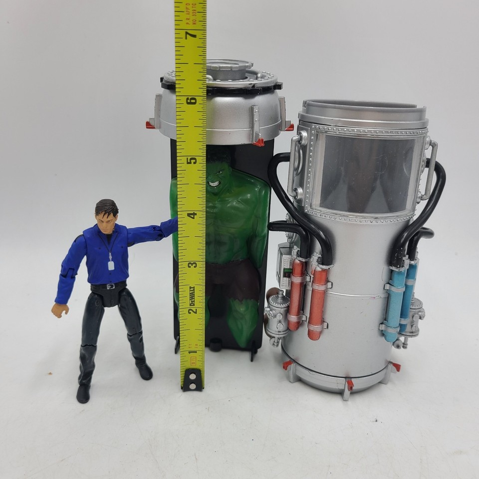 Marvel Legends 4" Toybiz Bruce Banner Transforming Chamber Hulk Loose ...