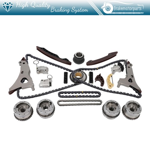 Engine Camshaft Adjuster Timing Chain Kit For Benz W212 A207 W221 3.0 3 ...