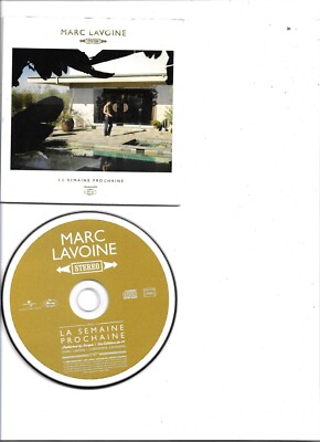 MARC LAVOINE CD PROMO LA SEMAINE PROCHAINE | eBay