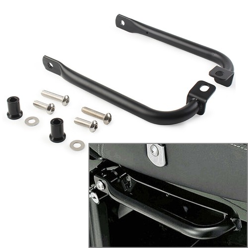 Black Passenger Rear Assist Grab Rear Armrest Handle For KAWASAKI ...