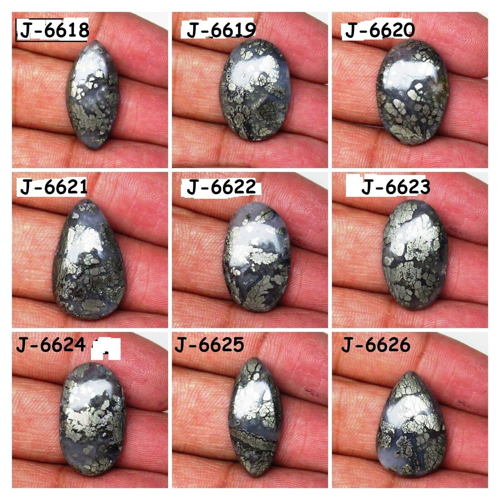 Natural Marcasite Cabochon Loose Gemstone Cab For Jewelry Making | eBay