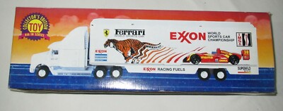 1995 EXXON RACE CAR CARRIER 4th IN A SERIES NEW IN BOX | eBay