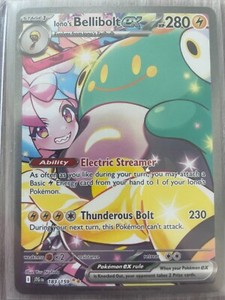 Iono's Bellibolt ex 2025 Scarlet & Violet: Journey Together #183/159 ...