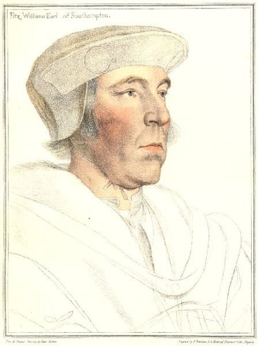 William FitzWilliam 1st Earl Southampton. Bartolozzi/Holbein. Henry ...
