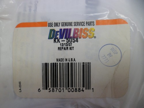 DEVILBISS KK-5054 REPAIR KIT SPRAY GUN GENUINE SERVICE PART W ...