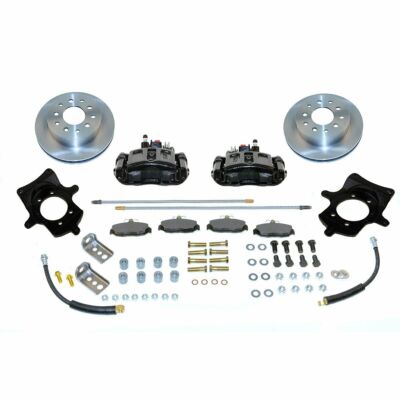 1997-06 Jeep Wrangler SSBC Rear Disc Brake Conversion Kit (black; Dana ...