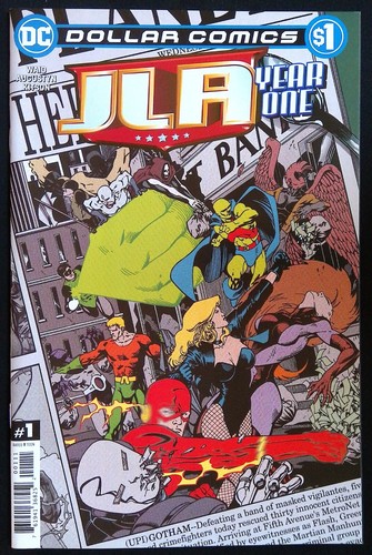 JLA: YEAR ONE #1 ~ DOLLAR COMICS VARIANT ~ NM 2020 DC COMICS ~ KITSON ...