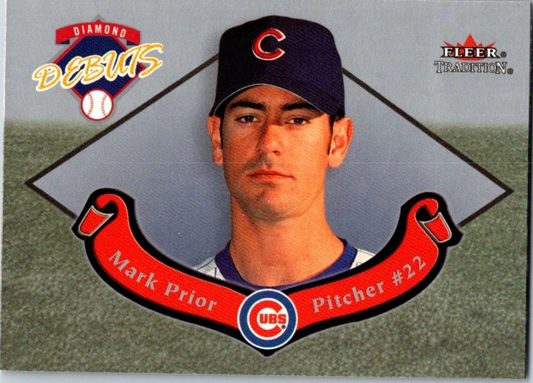 MARK PRIOR 2002 FLEER TRADITION UPDATE DIAMOND DEBUTS #U1 (BLOWOUT) | eBay