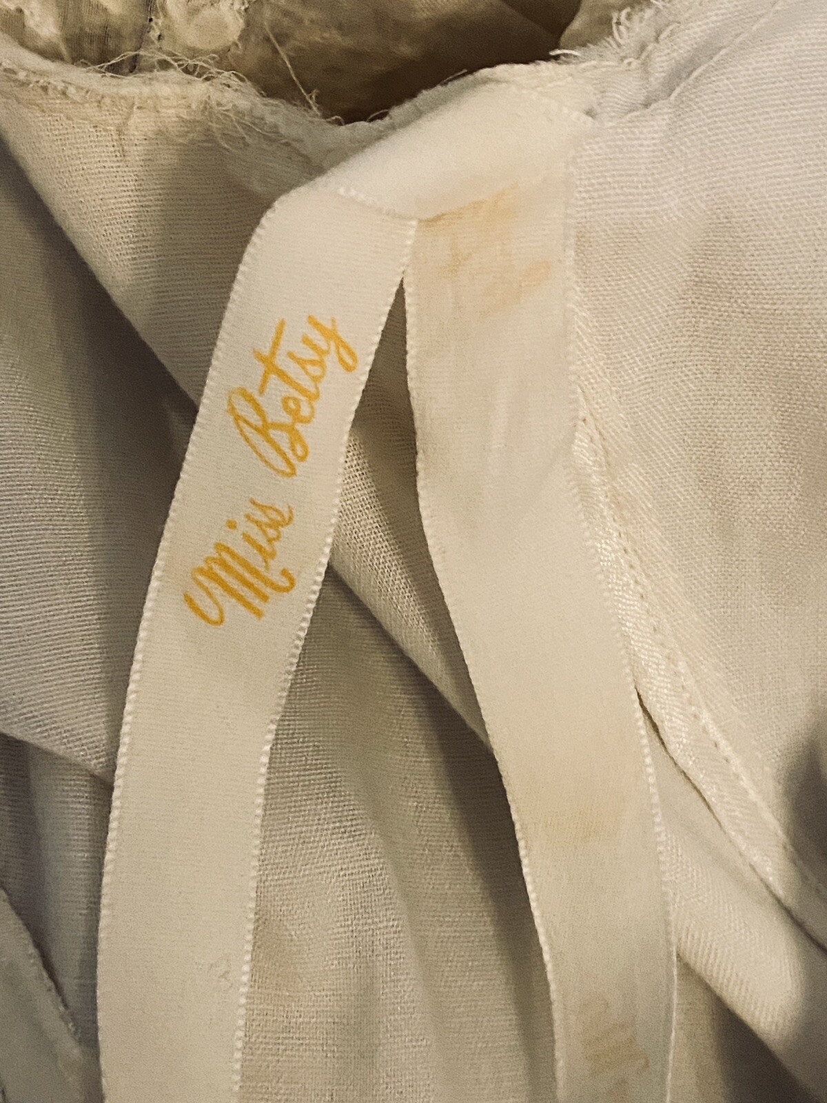 Vintage 1950s Miss Betsy Wedding Gown Princess Ivory … - Gem