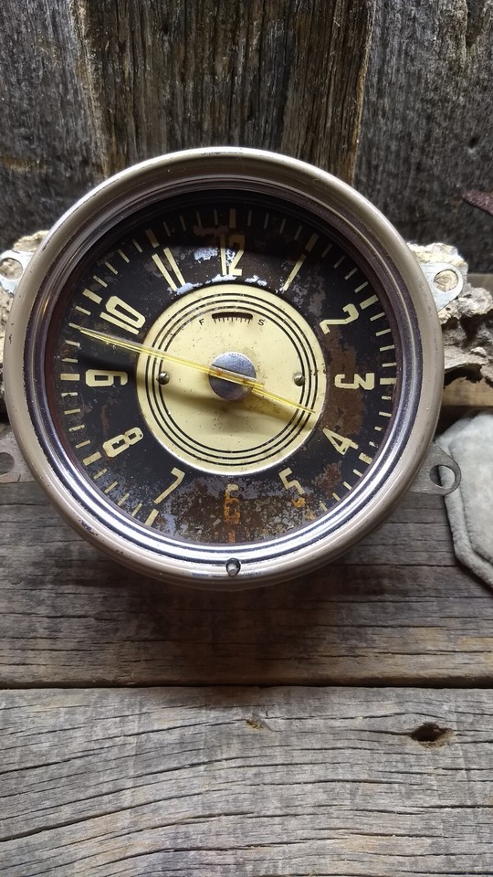 Vintage Original 1942-46?CHEVROLET Dash CLOCK truck. Working. | eBay