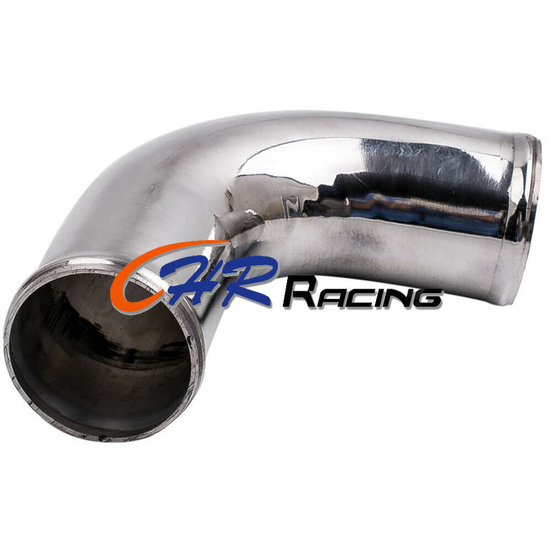 2.25" 57mm Aluminum Intercooler Turbo Pipe piping Kit+blue Hose+Clamp ...