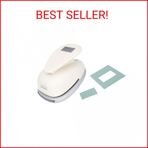 Bira Craft 1 3/4" x 15/16" Rectangle Lever Action Craft Punch for Paper ...