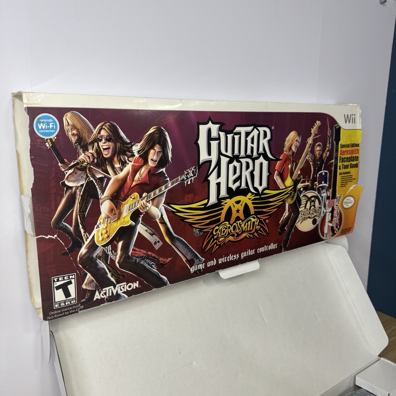 Nintendo Wii Guitar Hero Aerosmith Complete Bundle (New Never Used) | eBay