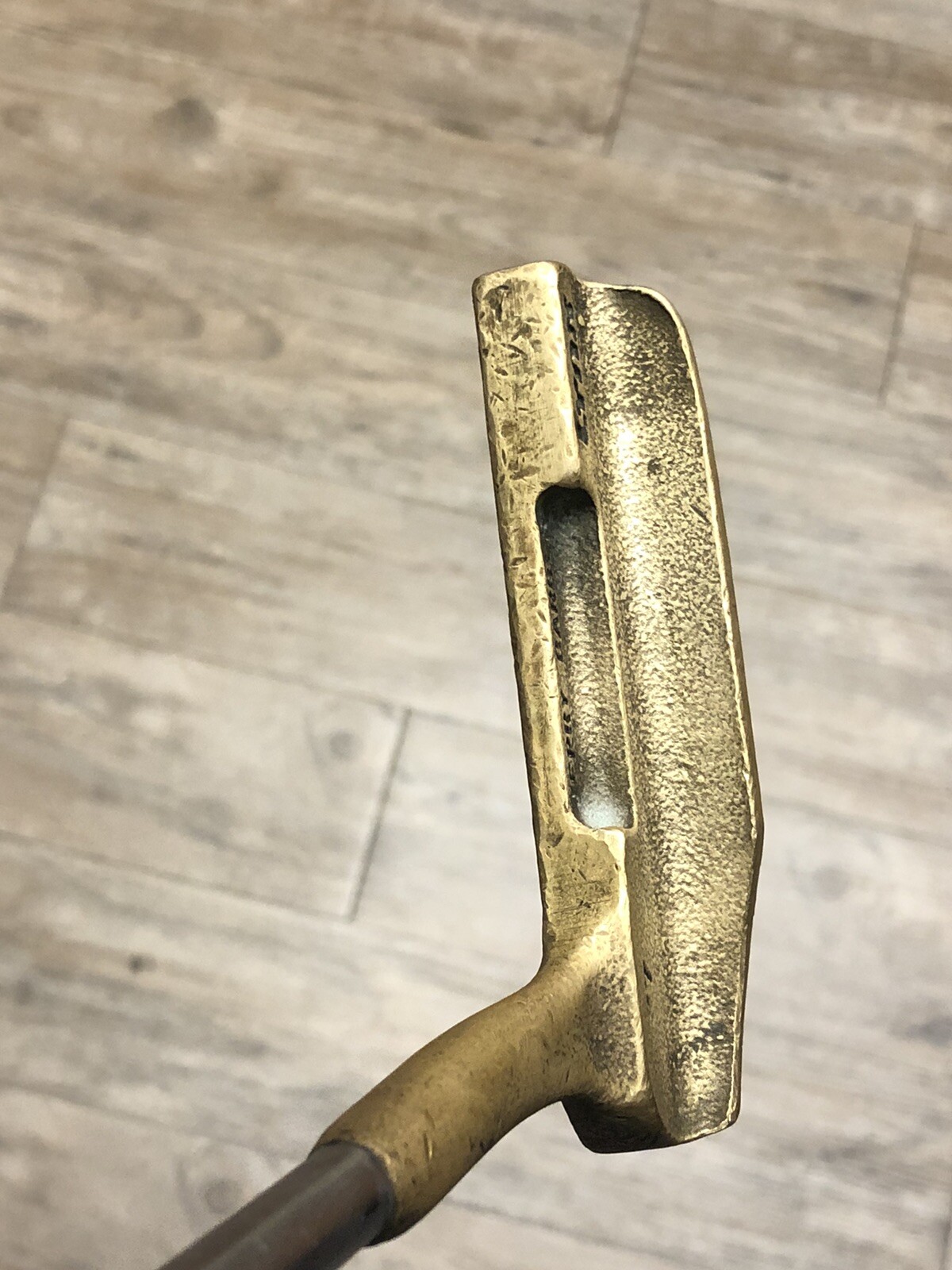 Vintage Lynx By Jerry Barber Brass Putter #7 Golf Club Made In USA ...