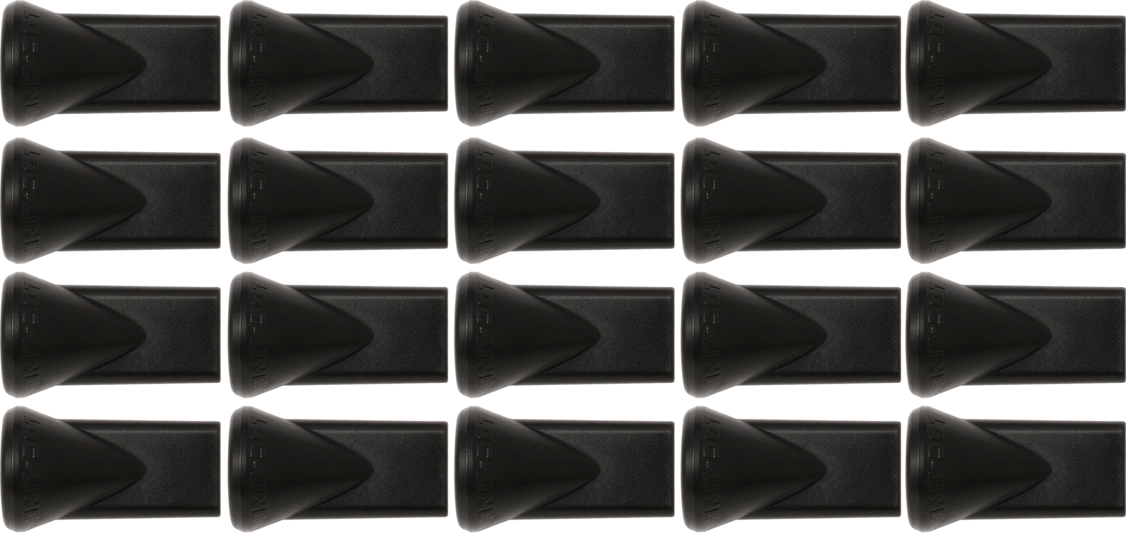 Loc-Line Black - 1/4" Flat Slot 60 Nozzle - 2 Packs of 20 | eBay