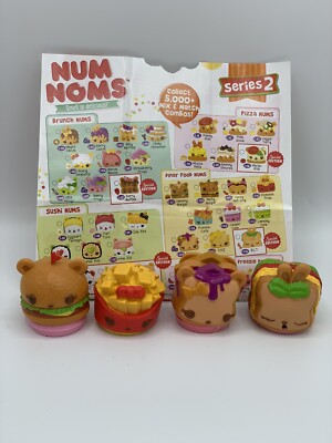 Num Noms Series 2 Lot Hamy Burger Frenchie Fries PBNJ BLT | eBay
