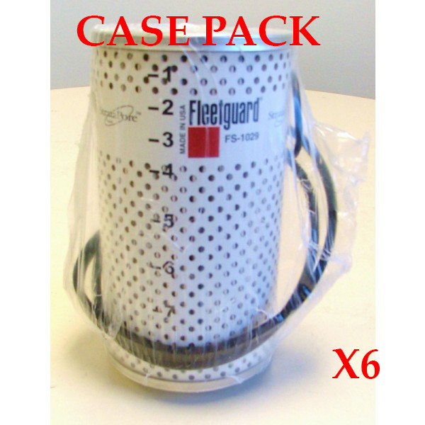 FLEETGUARD FS1029 - Fuel filter cross reference