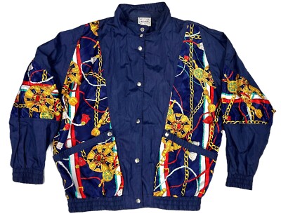 RETRO Westside Connection Unisex REVERSIBLE Windbreaker Jacket Size M ...