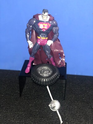 DC Universe Superheroes Superman Bizarro Action Figure & Tire Accessory ...