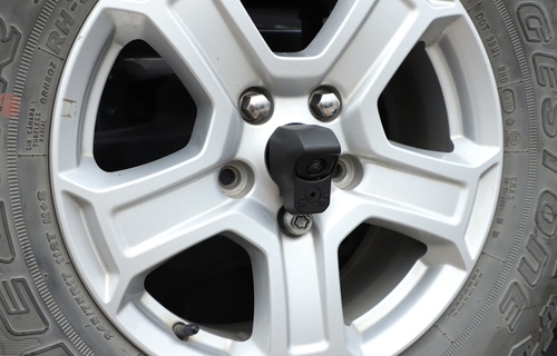 Black ABS Rear View Reversing Backup Camera Cover For Jeep Wrangler JL ...