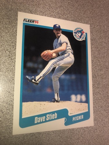 Dave Stieb Fleer ‘90 baseball card | eBay