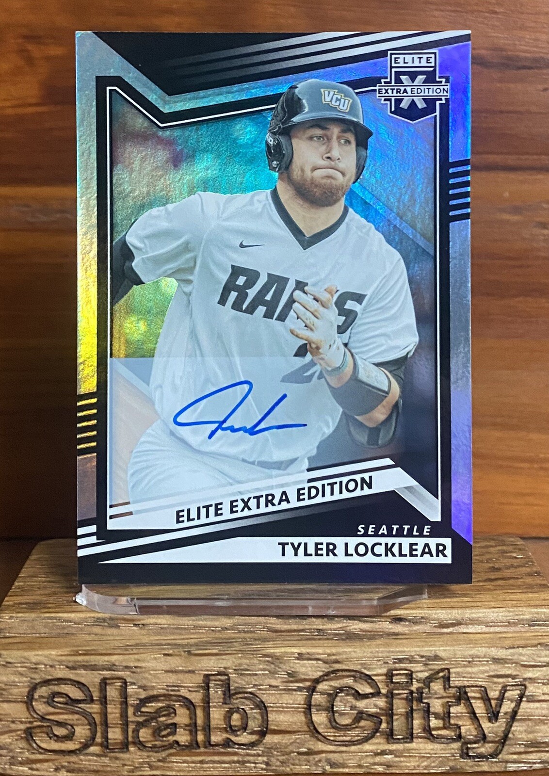 2022 Panini Elite Extra Edition Tyler Locklear Rookie Auto #58 Mariners ...