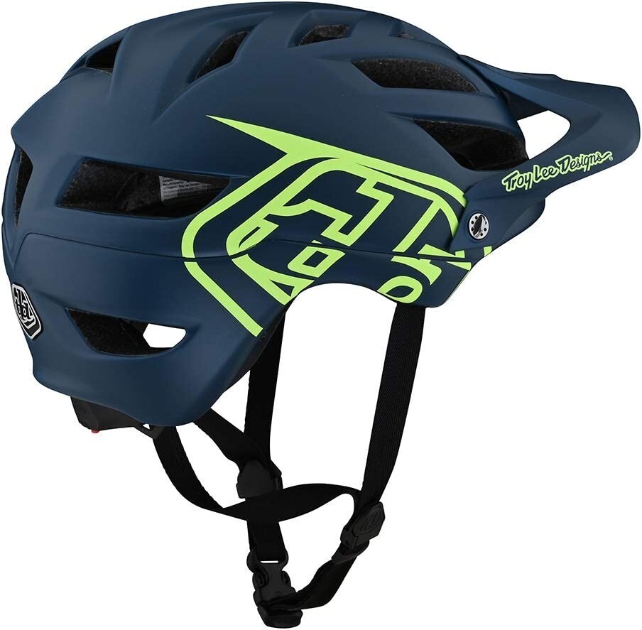 Troy Lee Designs TLD A1 MTB Bicycle Helmet Drone Marine/Green XS ...