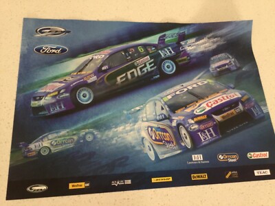 Ford supercars racing poster, cars,FPV, BATHURST, Richards, mark ...