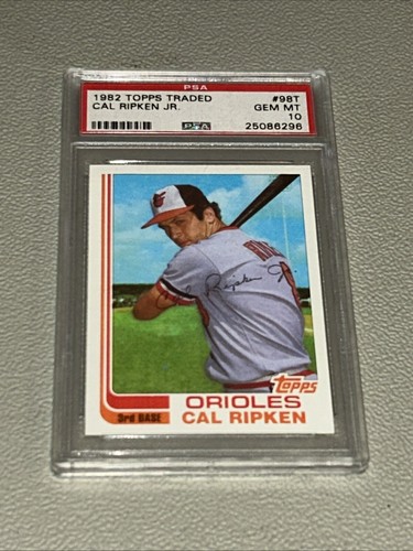 Cal Ripken Jr HOF 1982 Topps Traded Rookie Card PSA 10 | eBay