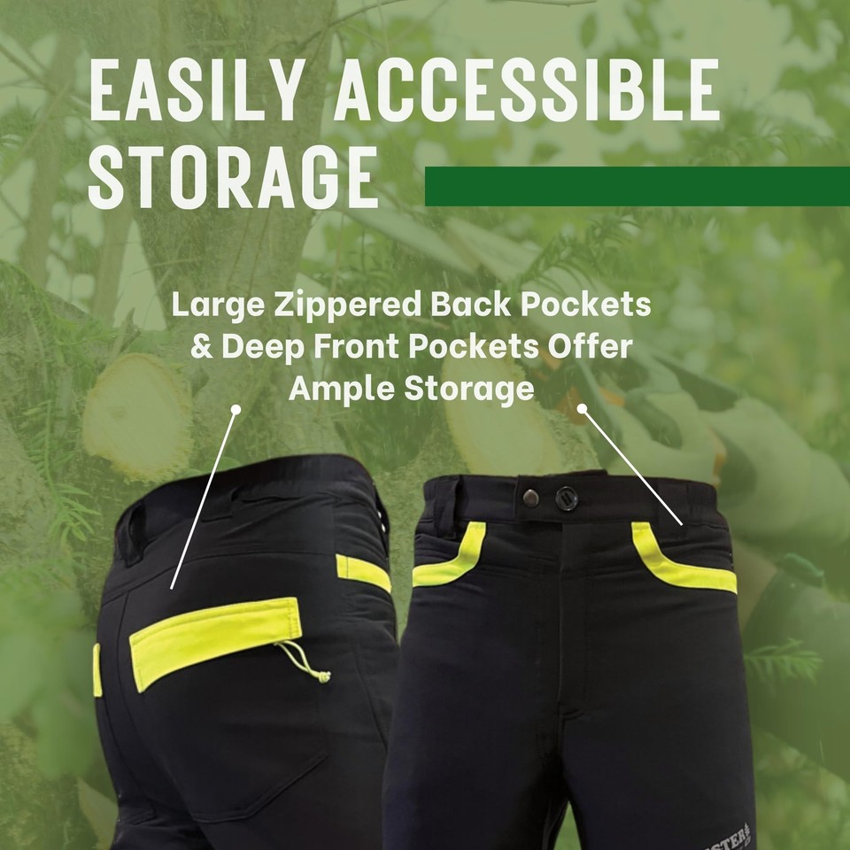 FORESTER Chainsaw Protective Pants – Lightweight 360 Degree Class A ...