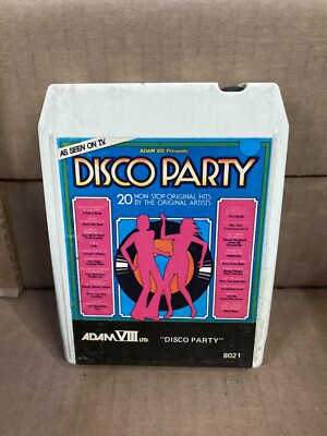 Adam VIII Presents Disco Party 20 Non-stop Original Hits 8-track ...