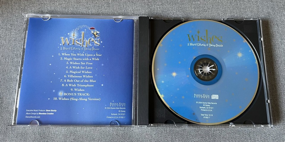 Walt Disney World WISHES, A Magical Gathering of Disney Dreams (CD ...