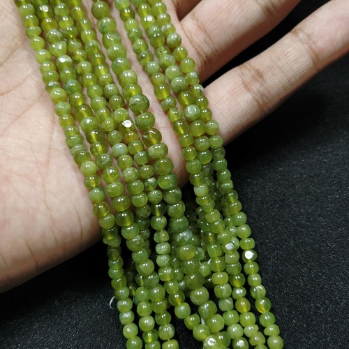 Natural Vessonite Round Smooth 4-5mm Beads Gemstone 12.5"Inch 1 Strand ...