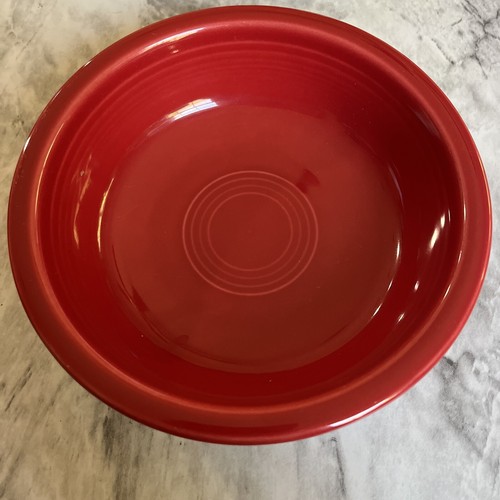 New Beautiful Fiesta Fiestaware Scarlet Red 7" Soup Salad Cereal Bowl ...