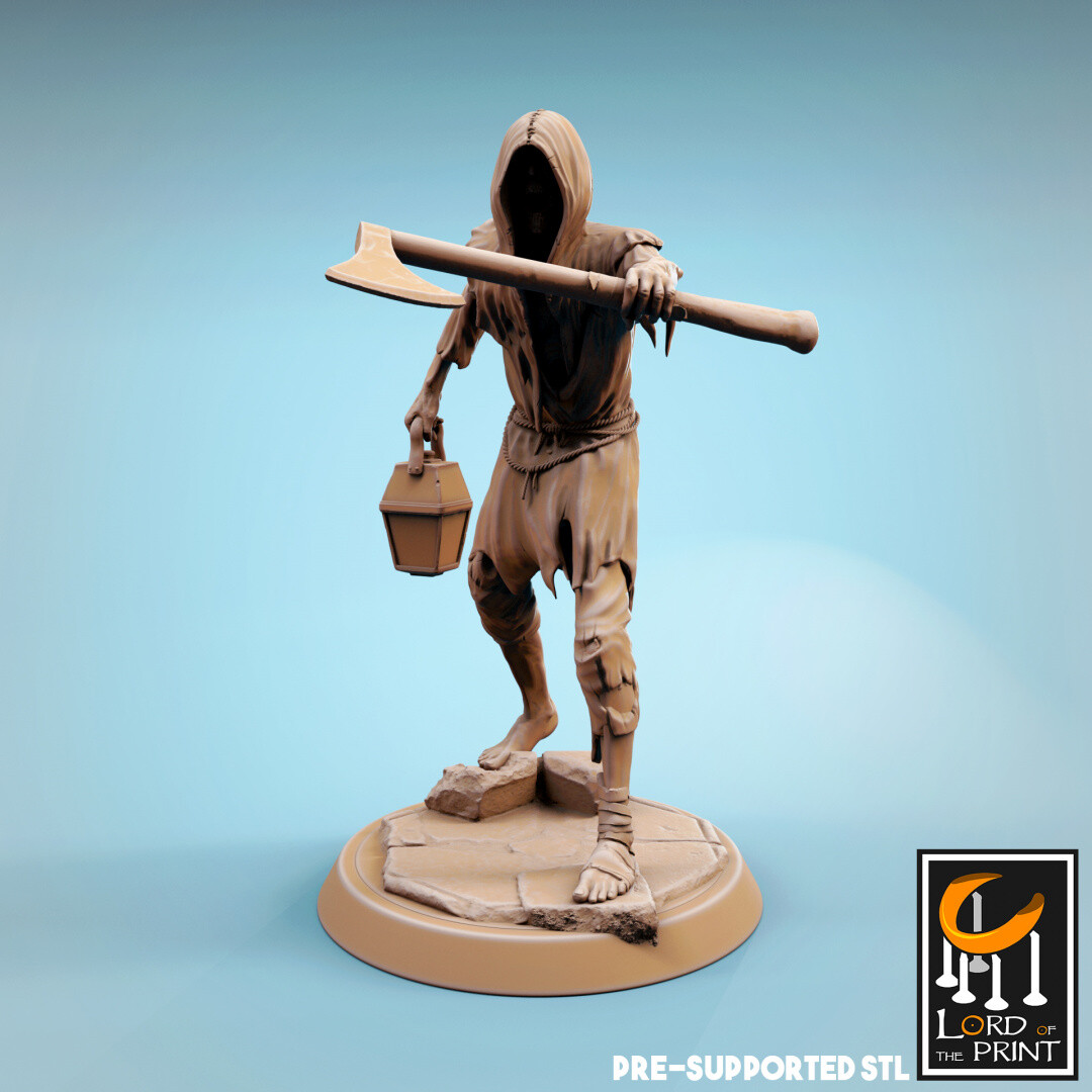 Corrupted Villager Zombie Undead Miniature D&D DnD Pathfinder RPG | eBay UK