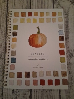 Watercolor Workbook Beginner-Seaside Watercolor Workbooks Emily Lex ...