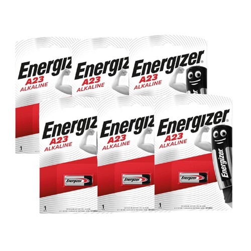 6x Energizer Alkaline A23 Batteries 12V Gp23 Ak23A L1028 Lr2 1Bl | eBay